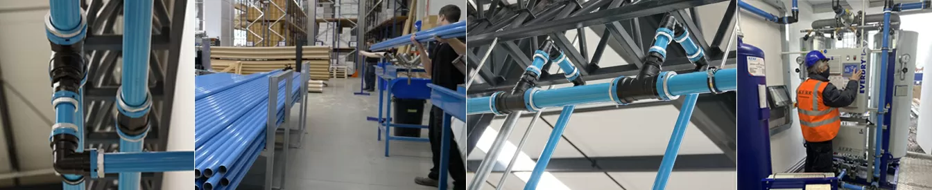 Compressed Air Pipework Systems - Kerr Compressor Engineers