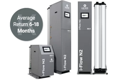 Nitrogen Generator Systems - On-Site Gas | Kerr Compressors